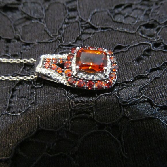 JTV | Jewelry | Madeira Citrine Imperial Zircon White Zircon Pendant ...